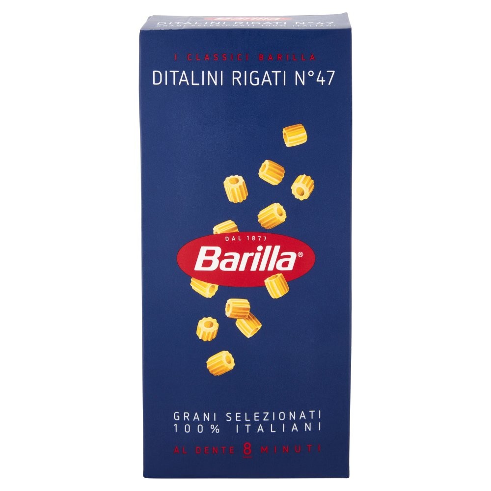 Paste Barilla 47 Ditalini Rigati 500g | Emporio Asselti