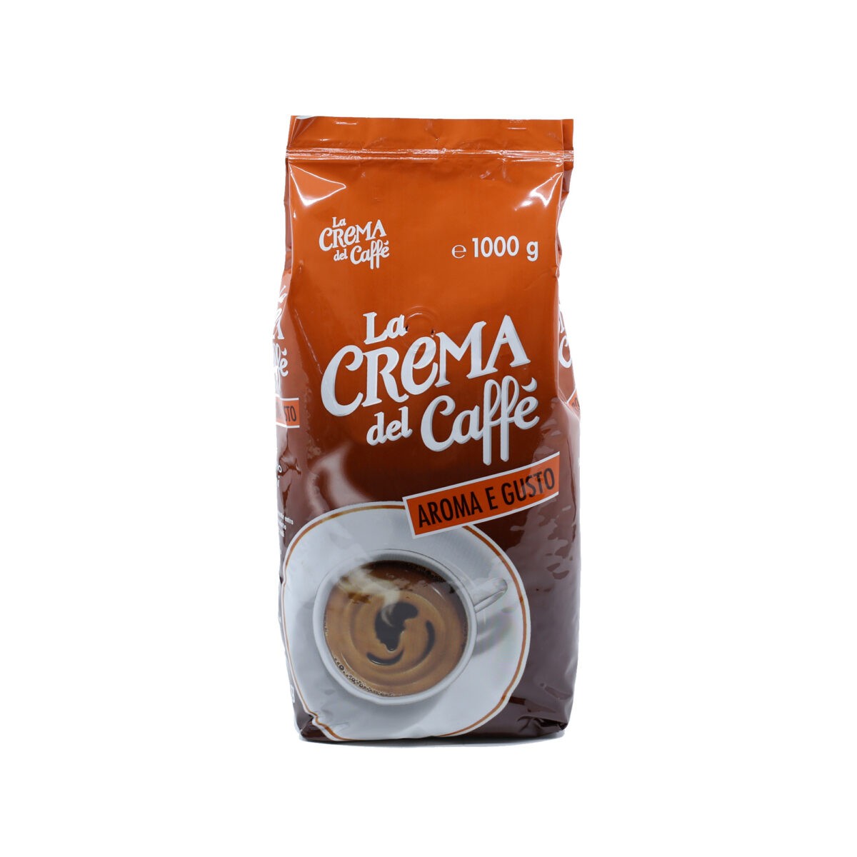 La Crema del Caffe' cafea Boabe , 1Kg | Emporio Asselti